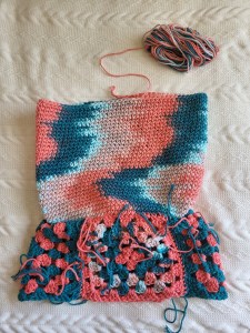 Granny Square Pocket Backpack